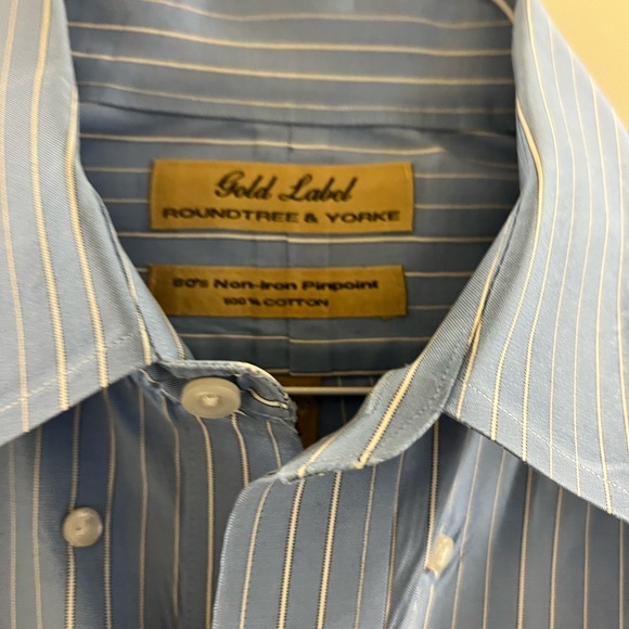 Roundtree & Yorke | Shirts | Gold Label Dress Shirt | Poshmark